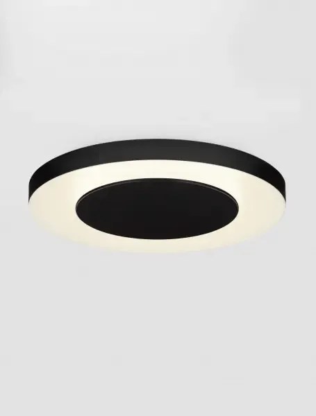 LED stmívatelné černo-bílé moderní stropní svítidlo Pada