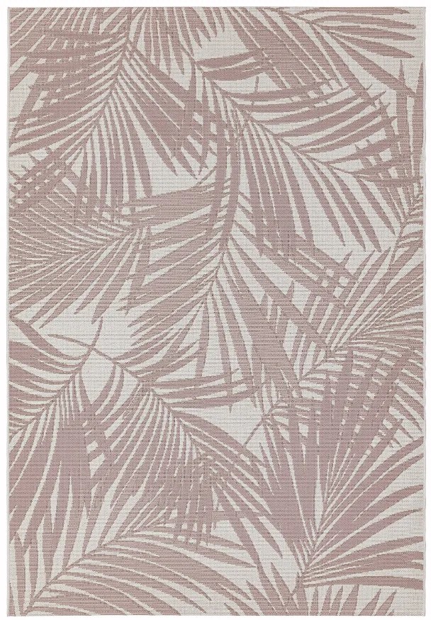 Tribeca Design Kusový koberec Granton Pink Palm Rozměry: 160x230 cm
