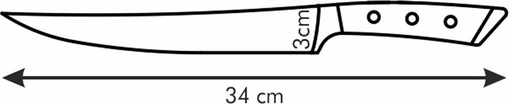 Tescoma Nůž porcovací AZZA 21 cm , 21 cm