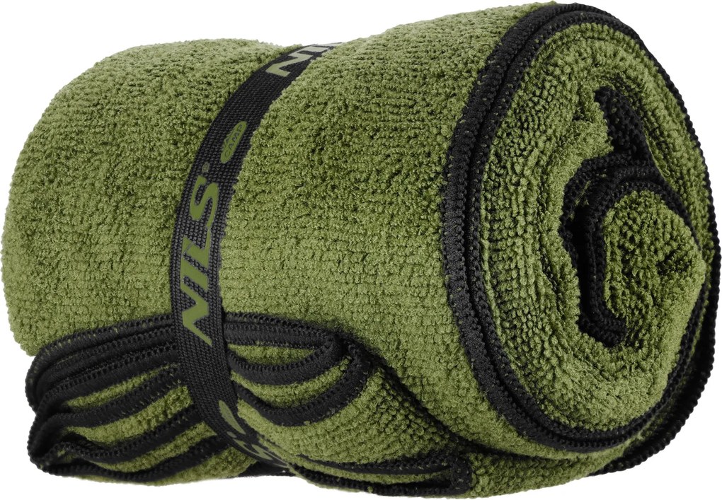 NCR15 KHAKI FROTÉ RUČNÍK NILS CAMP
