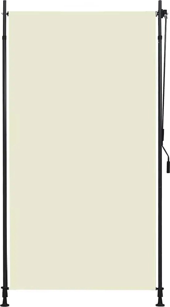 Venkovní roleta 120 x 270 cm krémová 145940