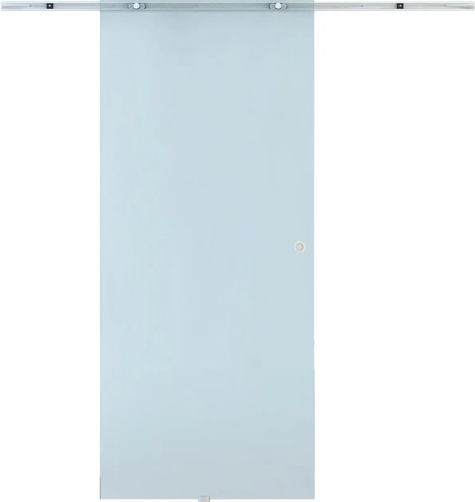 HOMCOM Skleněné Posuvné Dveře Z Matného Skla 775 / 900 / 1025 x 2050 mm | Aosom