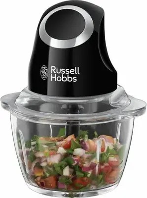 Russell Hobbs 24662-56 Mini Chopper černá / Mini sekáček / 200W / 0.5