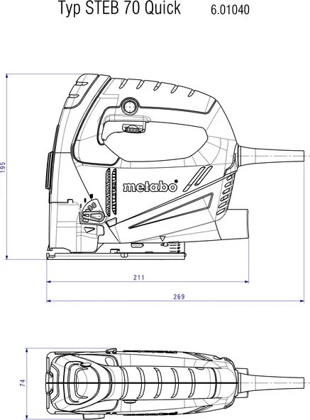 Metabo STEB 70 Quick