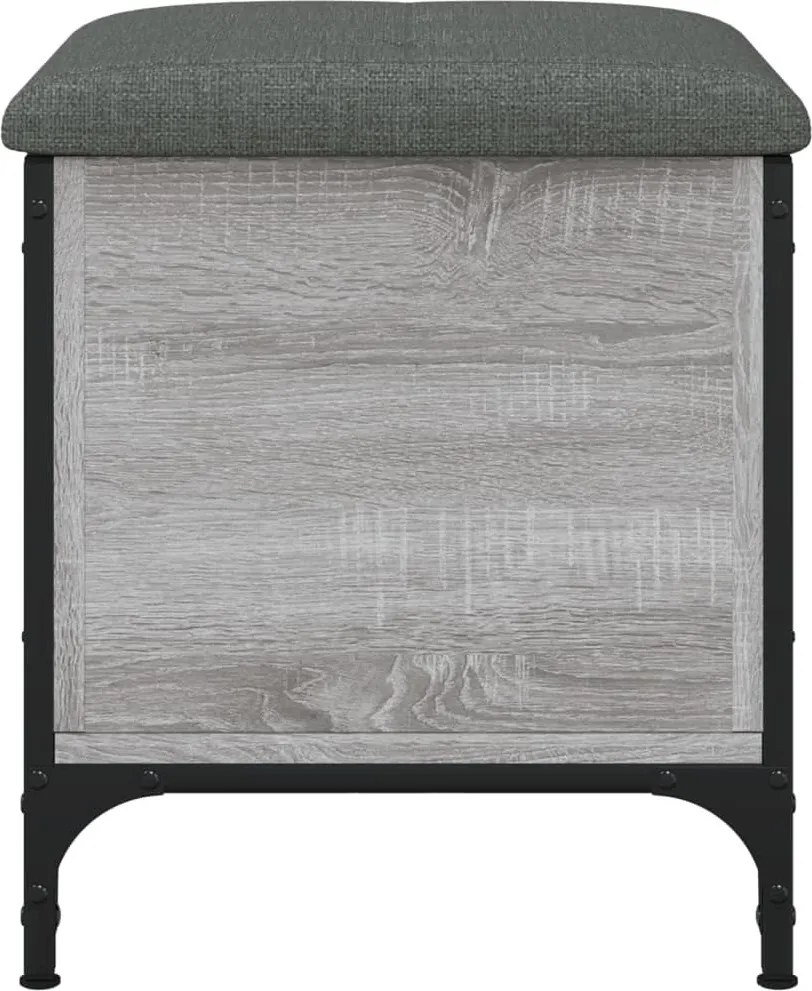 vidaXL Úložná lavice 42 x 42 x 45 cm kompozitní dřevo [835135] Barva: hnědý dub