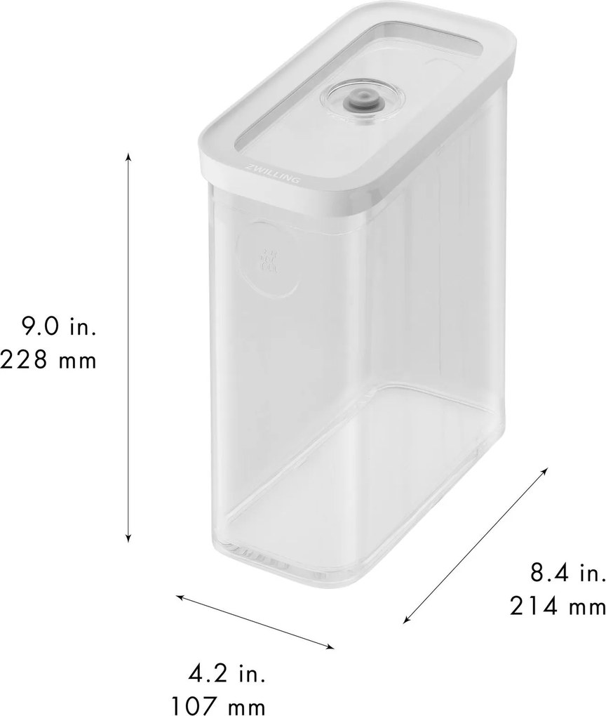 Vakuová dóza ZWILLING FRESH&SAVE CUBE 23M 2,9l