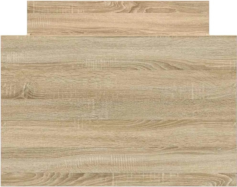 Rám postele s hlavovým a nožním čelem dub sonoma 90 x 190 cm 3203812