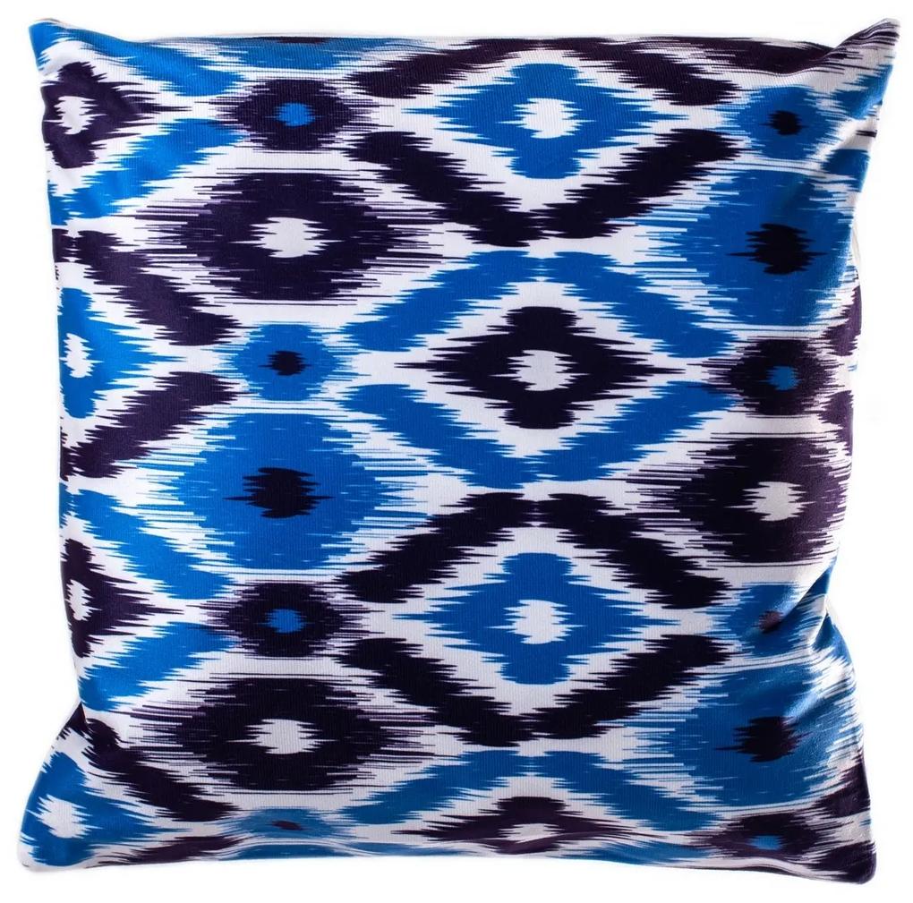 Jahu Povlak na polštářek Azték modrá, 40 x 40 cm