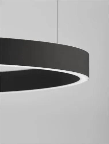Závěsné LED svítidlo NOVA LUCE ELOWEN 77W 3000K 9345664 stmívatelné Triac