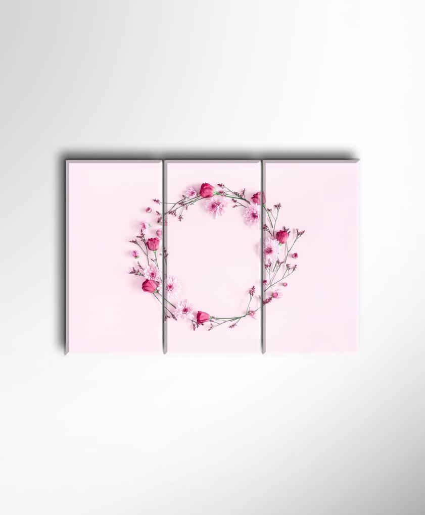 Malvis ® Obraz Růžová tématika květin ROZMĚR (šířka x výška): jednodílný obdélník 120x80 cm