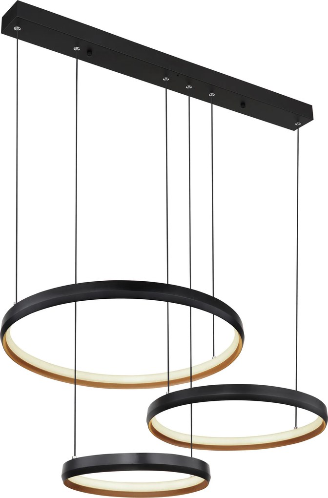 XXXLutz ZÁVĚSNÉ LED SVÍTIDLO, 76.7/50.3/150 cm Globo - Online Only svítidla - 004558472001