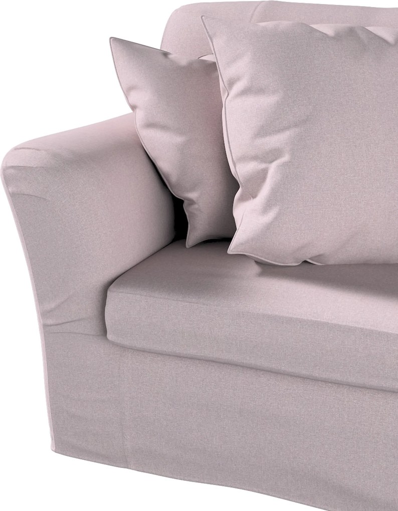 Potah na pohovku IKEA Tomelilla 2-místná nerozkládací barva růžová látka pletený vzor