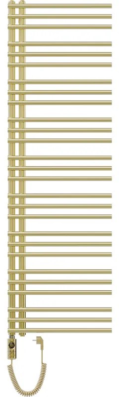 Mexen Neptun, elektrické topné těleso 1600 x 500 mm, 600 W, zlatá lesklá, W101-1600-500-2600-50