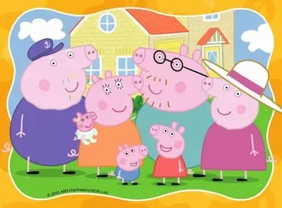Ravensburger Prasátko Peppa 4v1