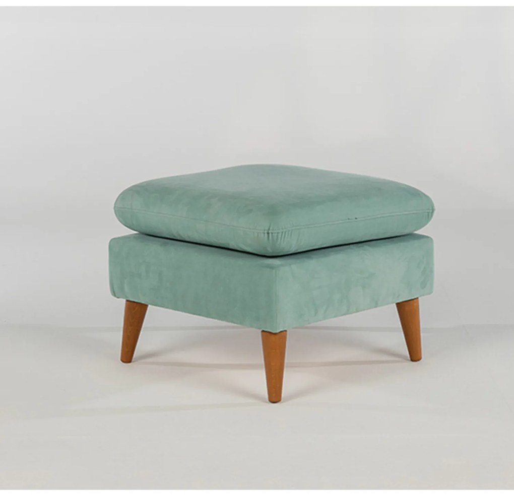 Atelier del Sofa Taburet Sofia Puf - Sea Green, Zelená