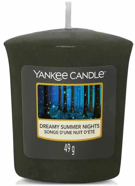 Yankee Candle – votivní svíčka Dreamy Summer Nights (Zasněné letní noci), 49 g