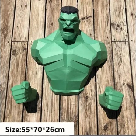 Papírové 3D puzzle Avengers 70 cm Varianta: Hulk 2