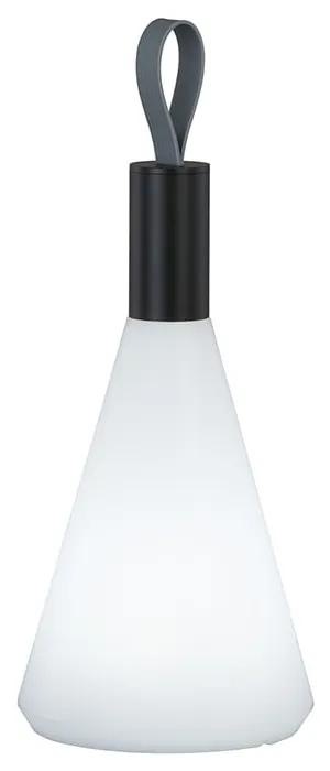 Bílo-černá LED stolní lampa (výška 31,5 cm) Prian – Fischer &amp; Honsel