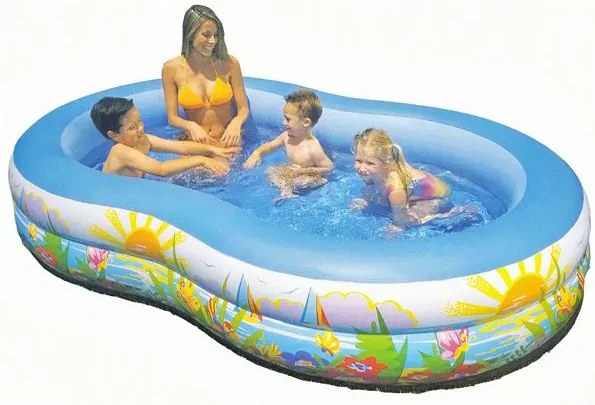 INTEX Swim Center Seashore Pool Bazén 262 x 160 x 46 cm 56490NP
