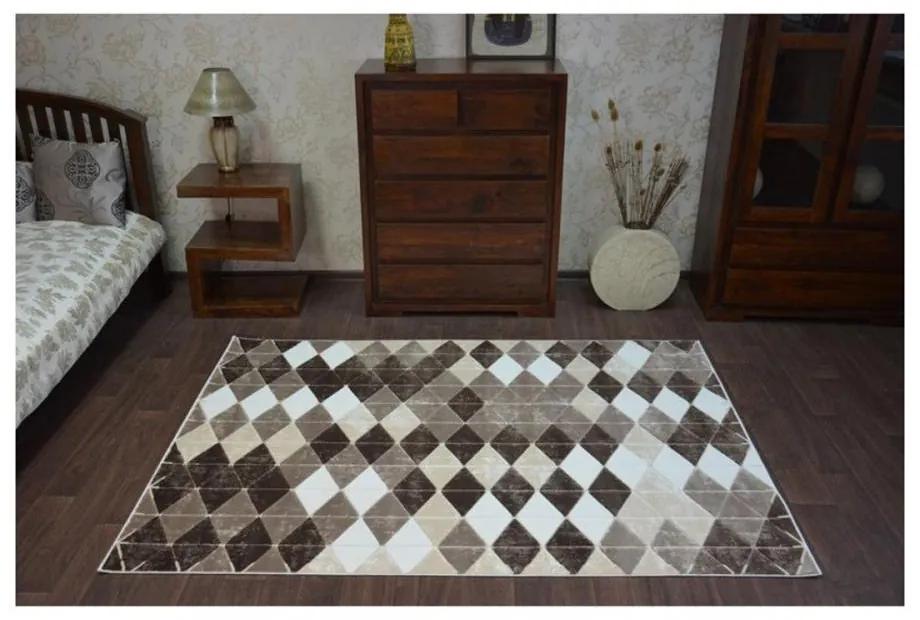 Luxusní kusový koberec Kelly hnědý 200x290cm