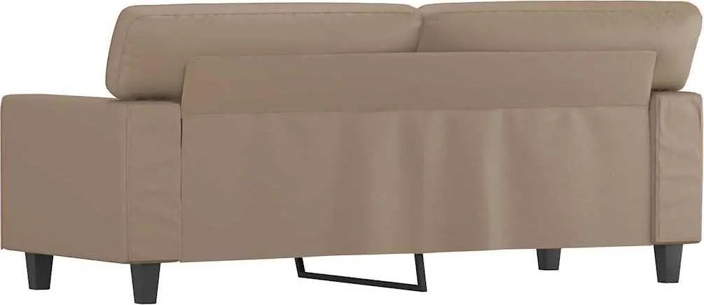 vidaXL 2místná pohovka 140 cm umělá kůže [359417] Barva: cappuccino