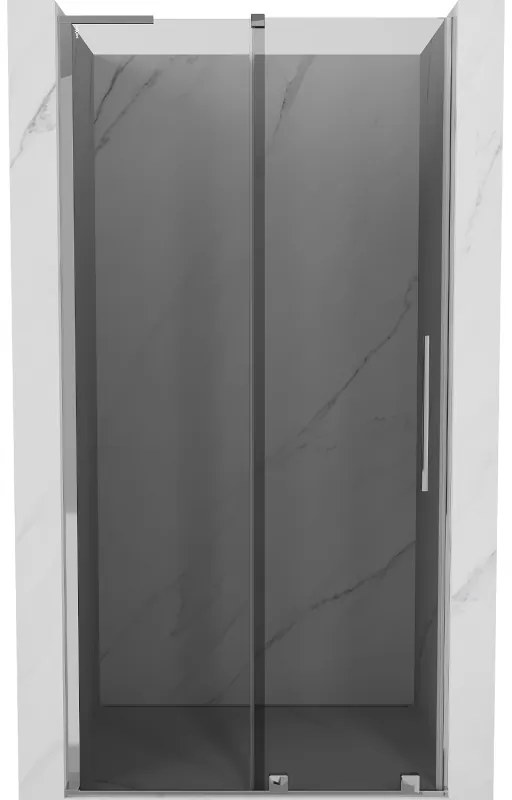 Mexen Velar L, posuvné sprchové dveře do otvoru 100 cm, 8mm šedé sklo, chromová, 871-100-003-41-01