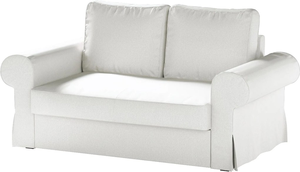 Potah na pohovku IKEA Backabro 2-místná, rozkládací barva krémová látka pletený vzor
