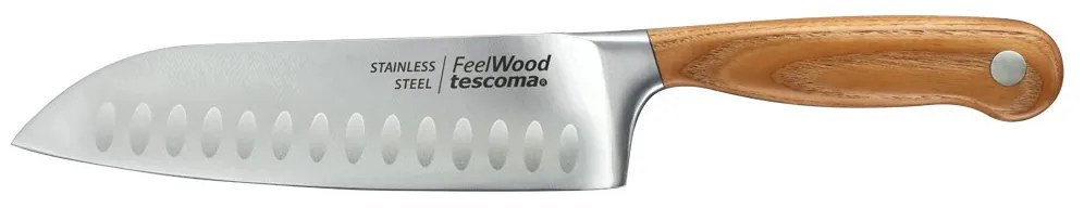 Nůž Santoku FEELWOOD 17 cm