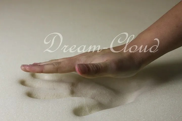 Dream-Cloud Premium anatomický polštář z BIO paměťové pěny proti spánkovému apnoe a chrápání M 55x32x11/6cm