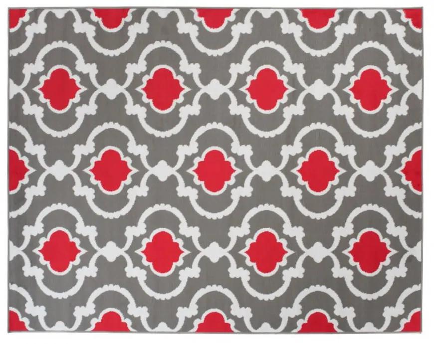 Kusový koberec PP Maroko červený 220x300cm