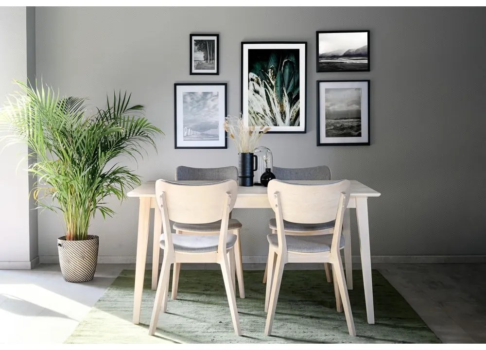 Rozkládací jídelní stůl v dekoru dubu 90x140 cm Filippa - II. jakost – Rowico