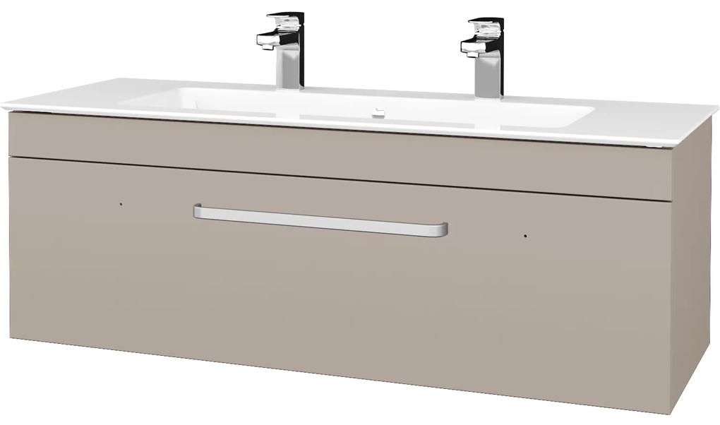 Dřevojas Koupelnová skříň ASTON SZZ 120 Varianta: D15 Nebraska / Úchytka T04 / D15 Nebraska