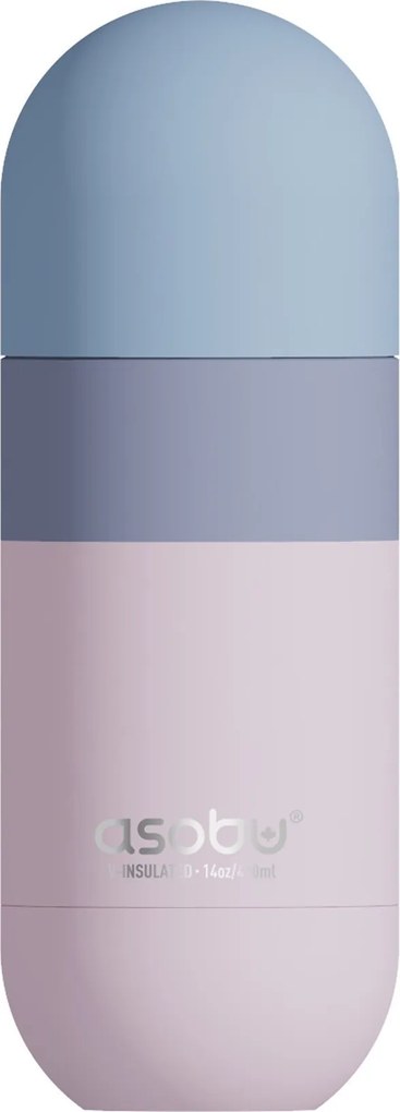 Asobu orb cestovní termoska pastel pink 420 ml