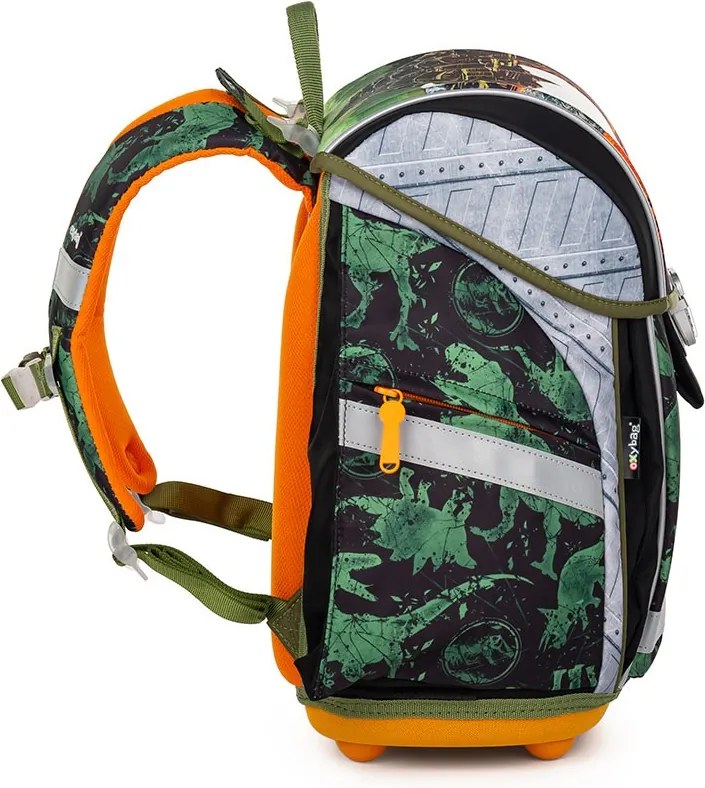 Oxybag PREMIUM LIGHT - školní set Jurassic World 3 ks: aktovka, penál, sáček