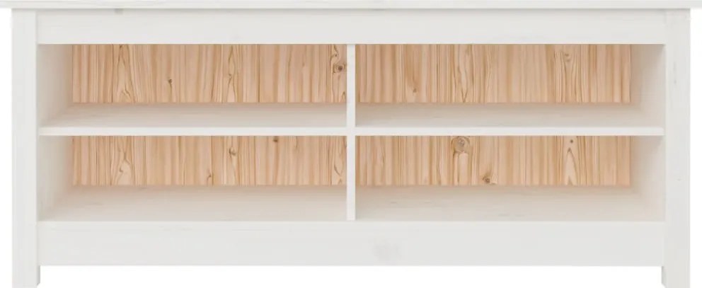 vidaXL Lavice s botníkem 110 x 38 x 45,5 cm masivní borovice [813775] Barva: Přírodní