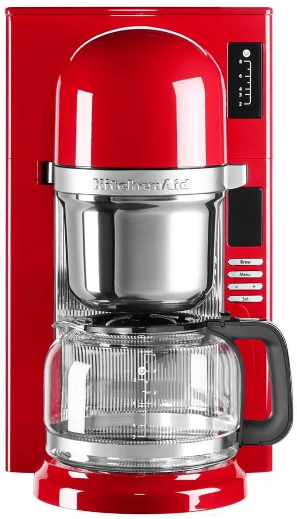 Kávovar na překapávanou kávu 5KCM0802, královská červená,  KitchenAid