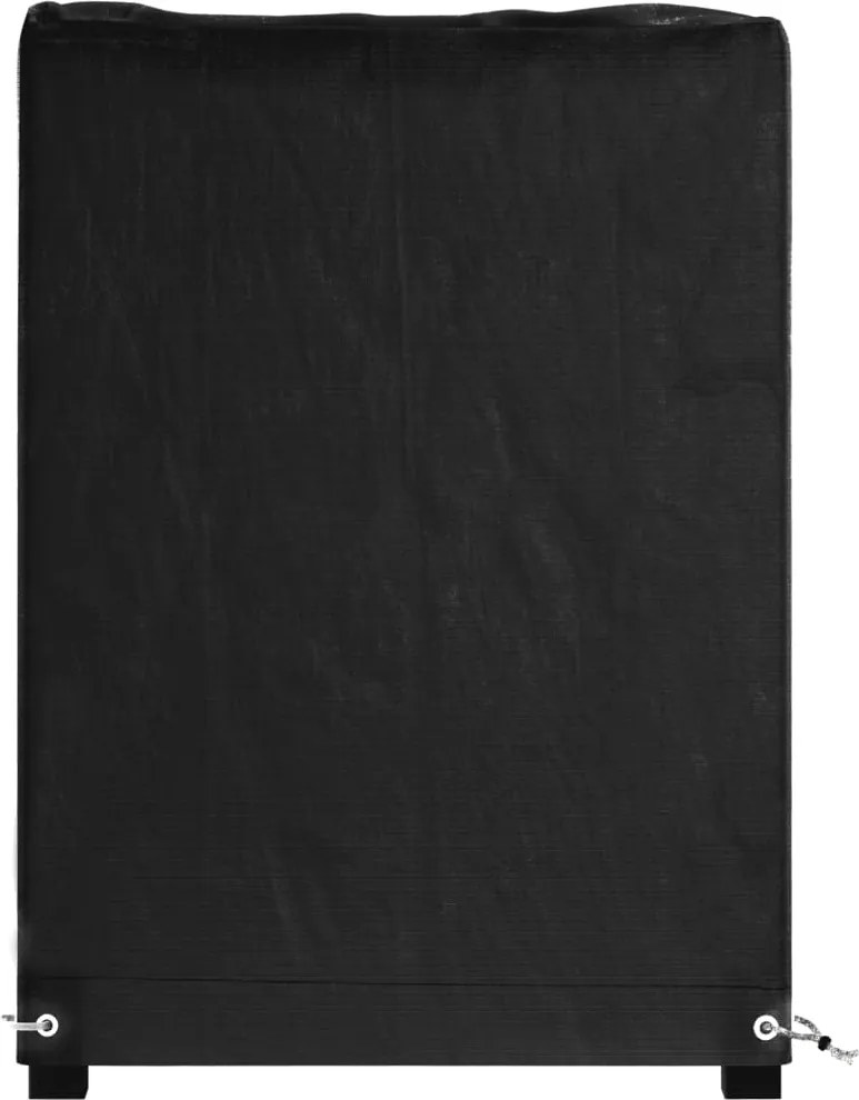 Plachta na zahradní nábytek s 8 očky 125x55x75 cm obdélníková 319286