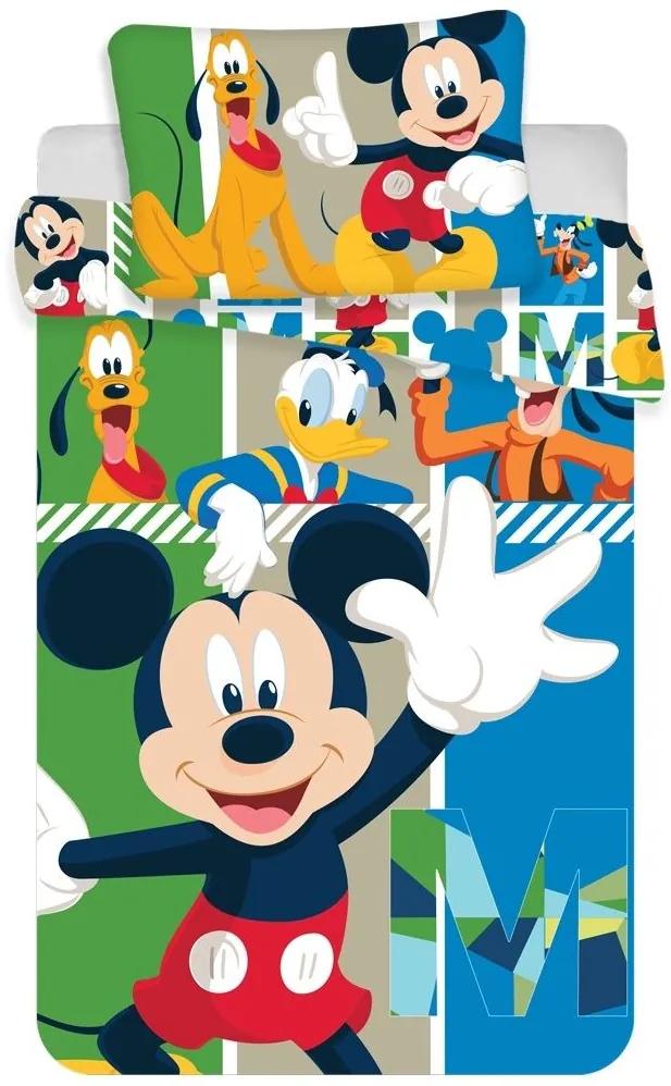 Disney povlečení do postýlky Mickey baby 1x 135/100, 1x 40/60