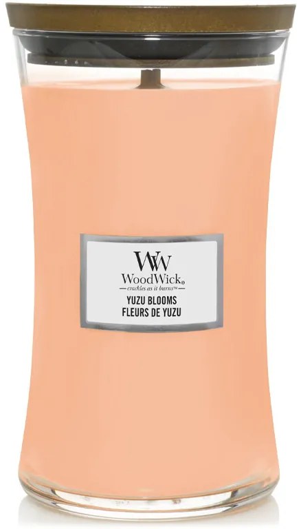 WoodWick – svíčka Yuzu Blooms (Květy Yuzu) Velikost: velká 609 g