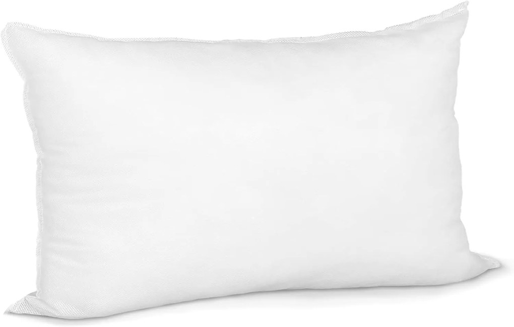 Bílý povlak na polštář hotelová kapsa Rozměr polštáře: 50 x 60 cm