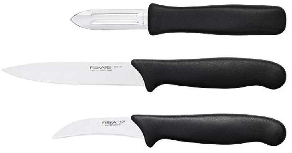 FISKARS Kuchyňské vybavení - Kuchyňský nůž, sada 3 ks 1065600