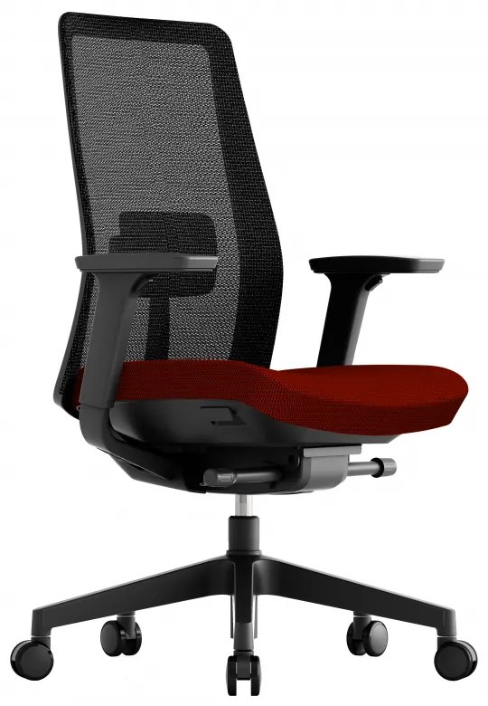 Office Pro Kancelářská ergonomická židle K10 — více barev Šedá