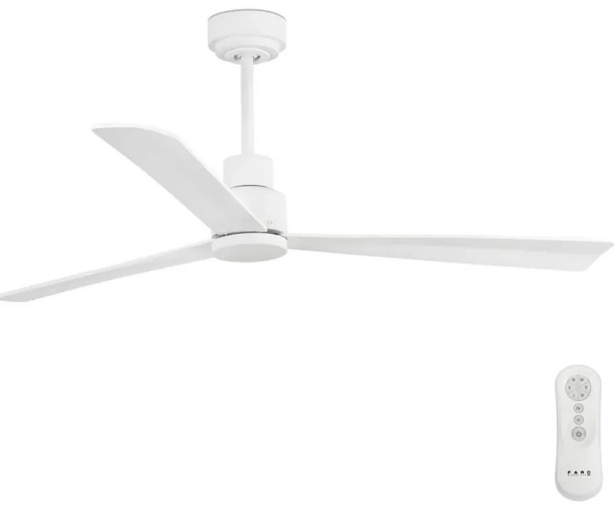 FARO Barcelona FARO 33487 - Stropní ventilátor NASSAU pr. 128 cm + dálkové ovládání 33487