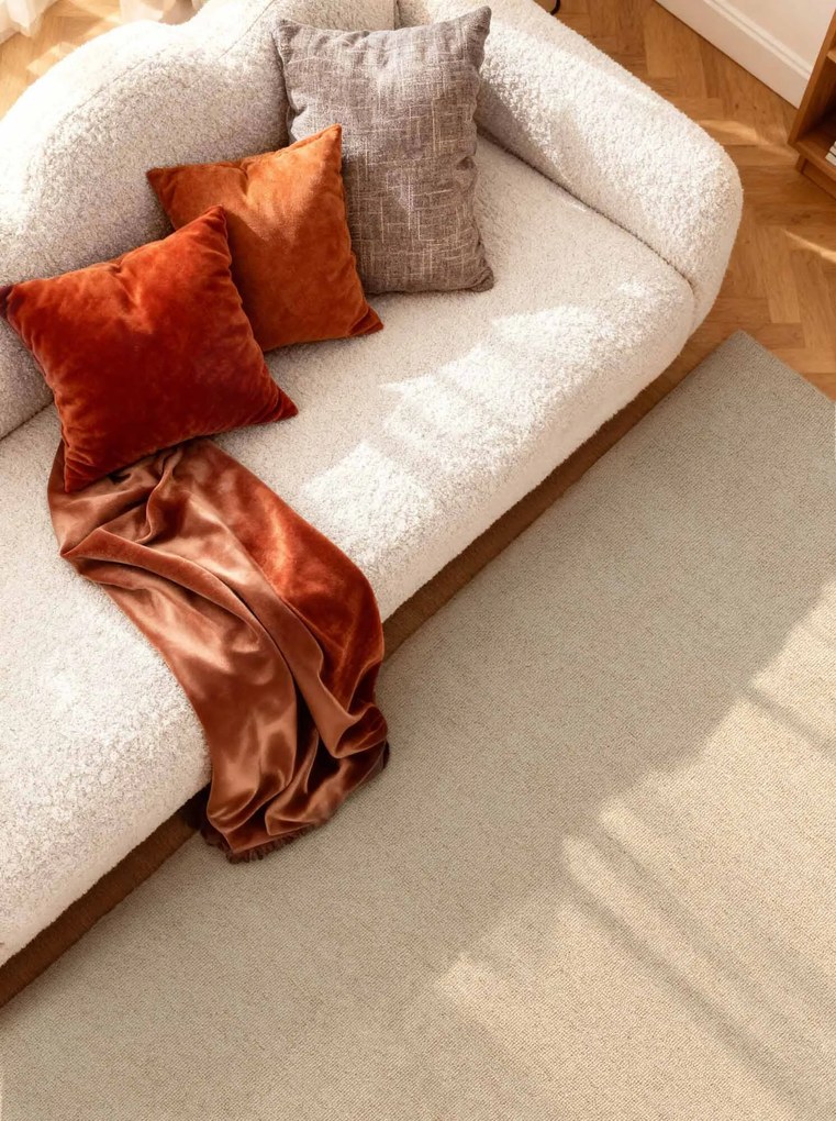 ELLE Decoration, Kusový koberec Puristic Knots 106319 Light Beige z kolekce Elle, 160x230, béžová, ložnice