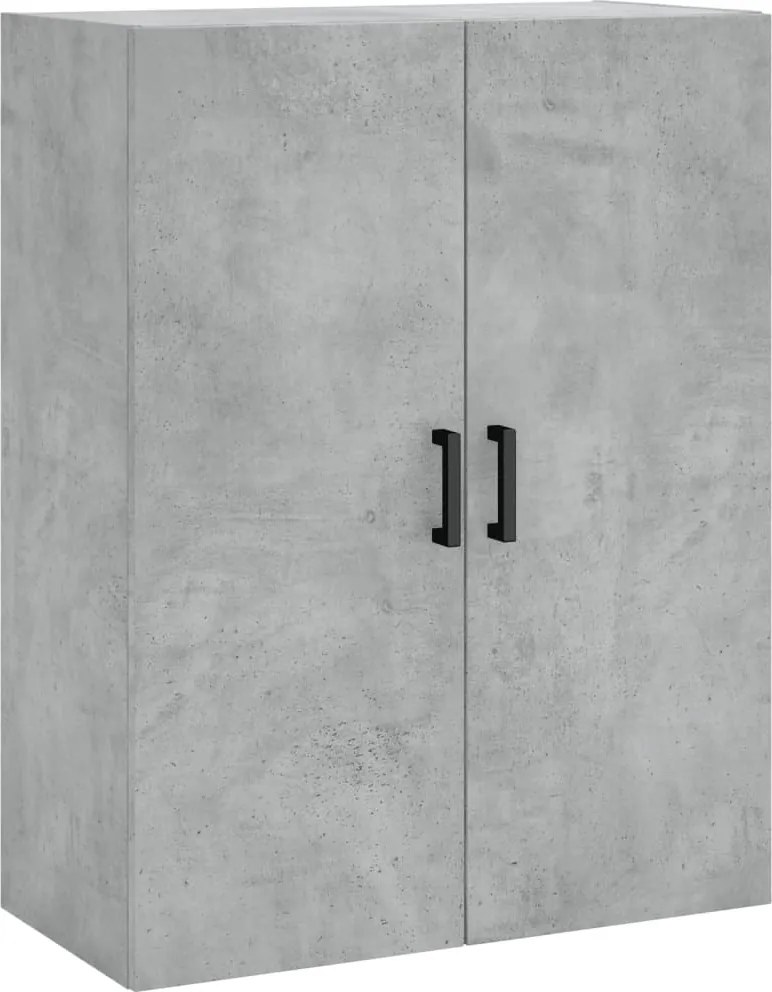 Skříň highboard betonově šedá 69,5x34x180 cm kompozitní dřevo 3195959