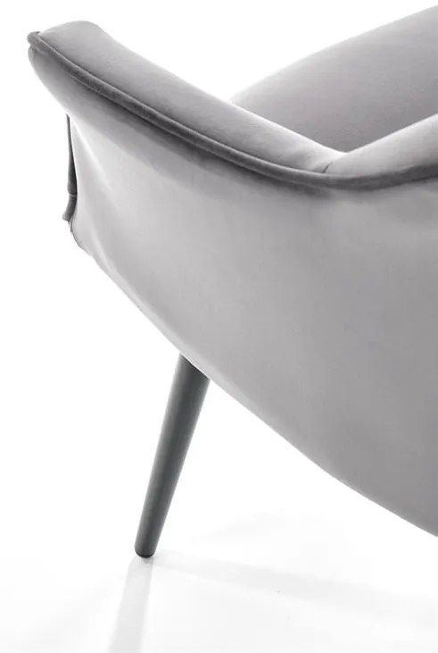 HALMAR K468 židle šedá