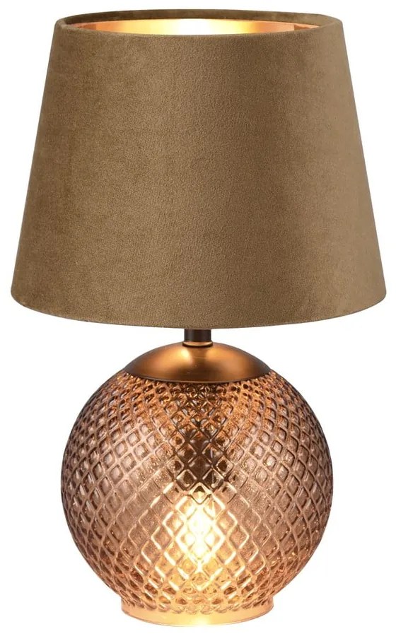 Stolní lampa v bronzové barvě (výška 29 cm) Jonna – Trio