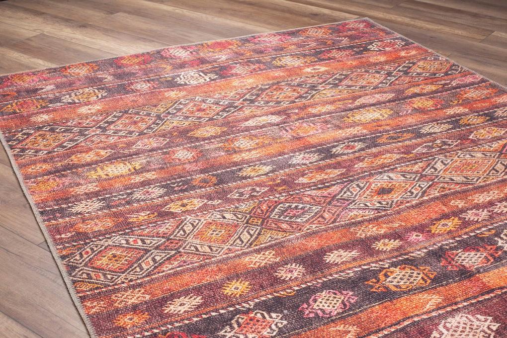 Conceptum Hypnose Kusový koberec Soul Chenille - Red AL 215, Vícebarevná Rozměr koberce: 140 x 190 cm