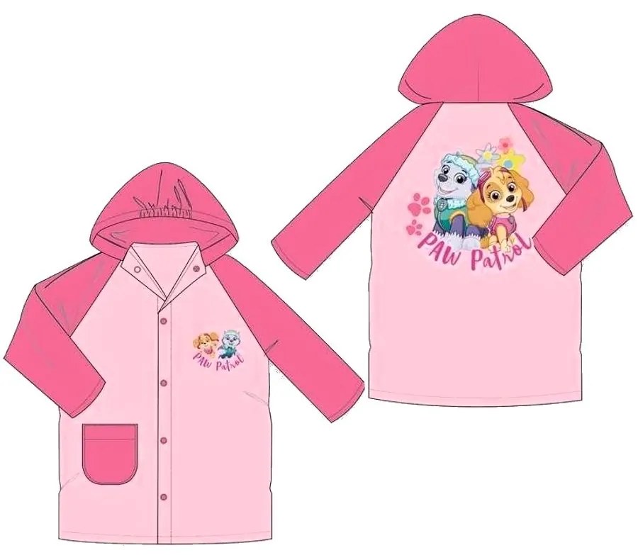 Dívčí pláštěnka Tlapková patrola - Paw Patrol, EU 98
