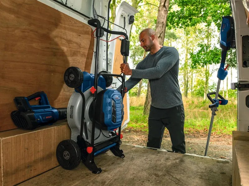 BOSCH Home & Garden Aku sekačka na trávu Bosch GRA18V2-46 SP